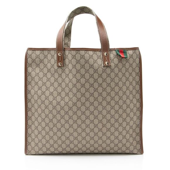 Gucci | Bags | Gucci Gg Supreme Signature Web Loop Large Tote | Poshmark